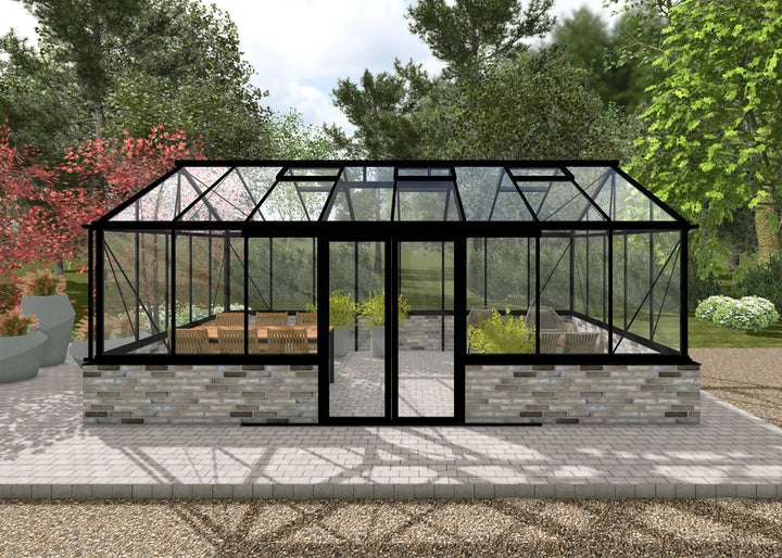 Nordic Base Orangeri | Orangeri i top kvalitet! - Hobbydrivhuse.dk